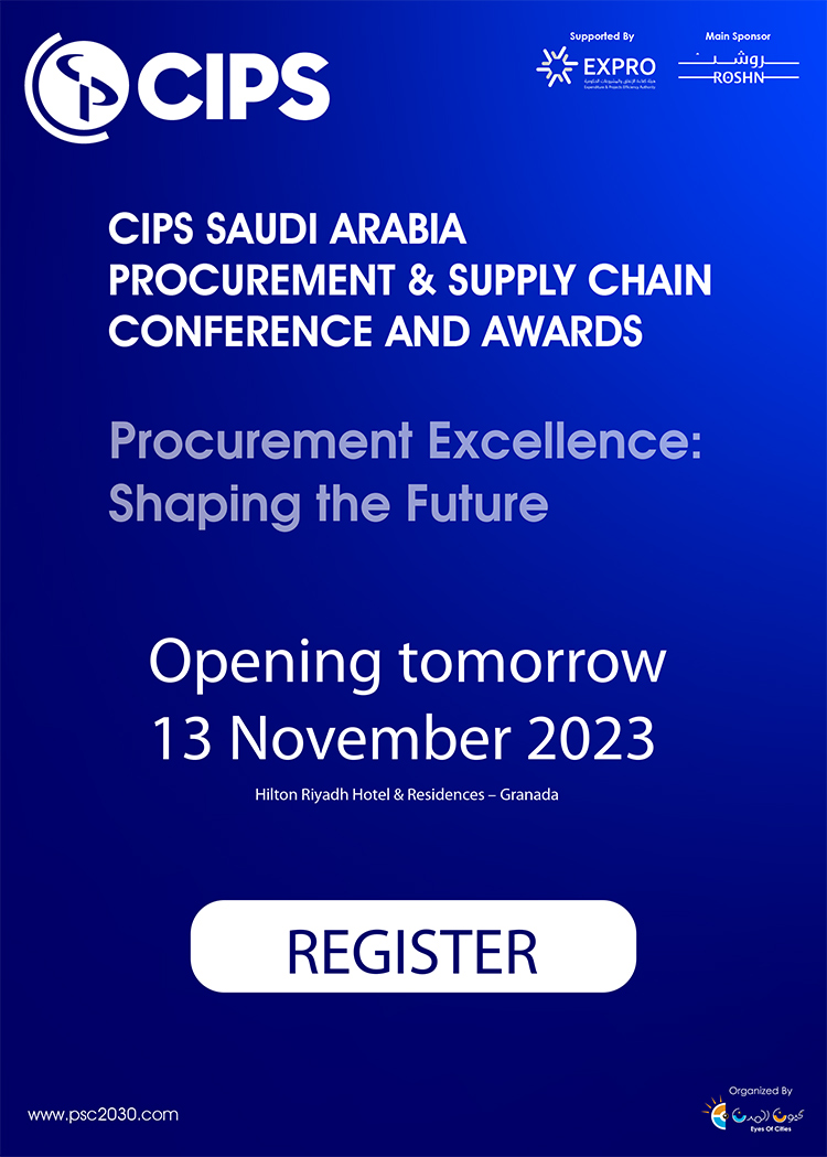 Join us tomorrow at CIPS Saudi Arabia Procurement & Supply Chain ...