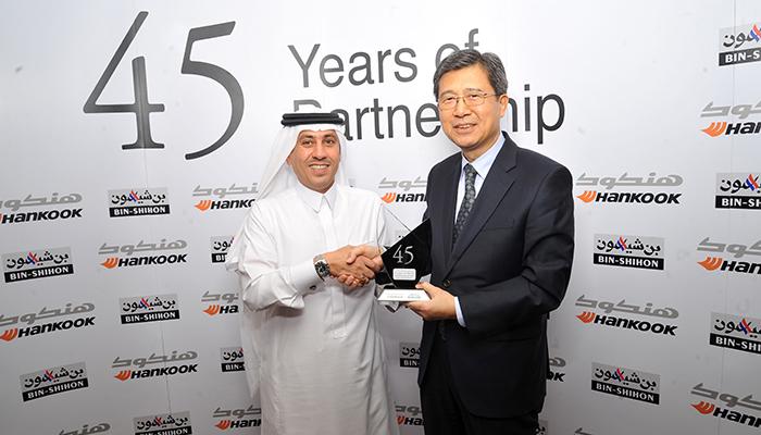 Bin-Shihon Group Co., Ltd. and Hankook Tire Co., Ltd .. 45 years and ...