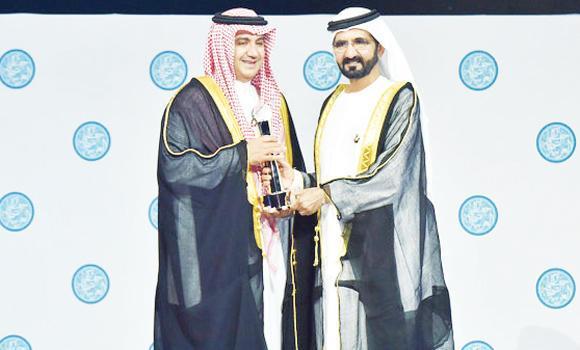 Sheikh Waleed wins Media Personality of the Year award - Eye of Riyadh