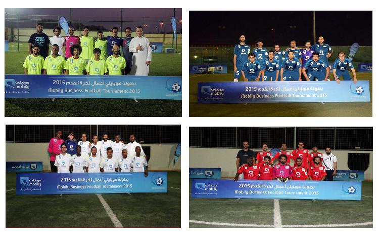 “Mobily Business Football Tournament 2015” for Semi-finals - Eye of Riyadh