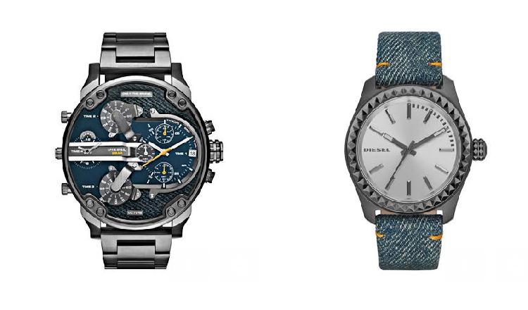 Flaunt some denim on your wrist with the new Diesel Denim watch ...