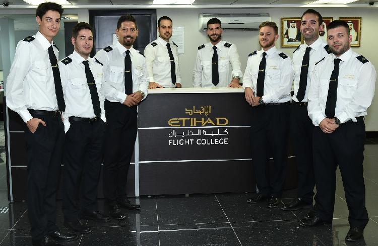 Young participants selected for the Alitalia-Etihad Airways Cadet Pilot ...