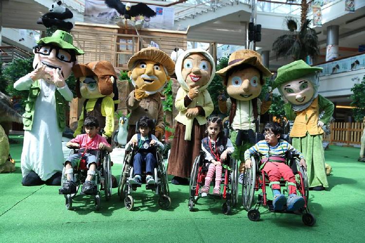 3,000 disabled children from DCA enjoy the Safari experience at Red Sea ...
