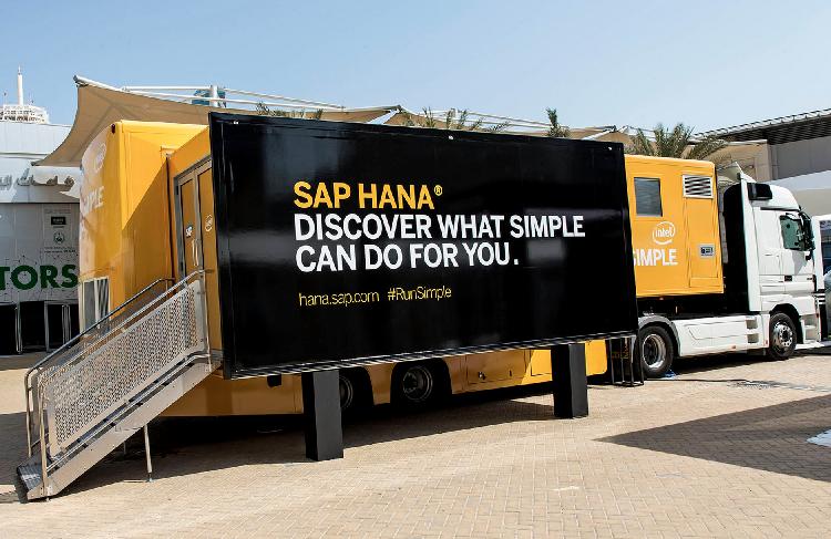 SAP and Intel’s Run Simple Truck Arrives at GITEX - Eye of Riyadh