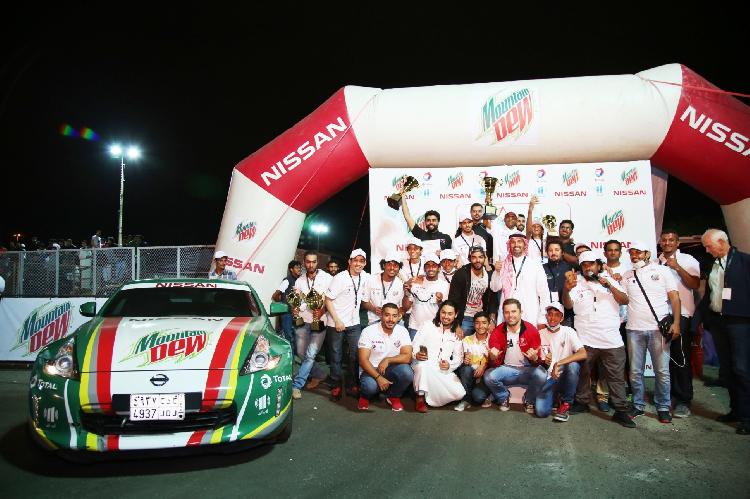 Captain Obaid Al-Anzi clinched the title of the Saudi Drift Star ...