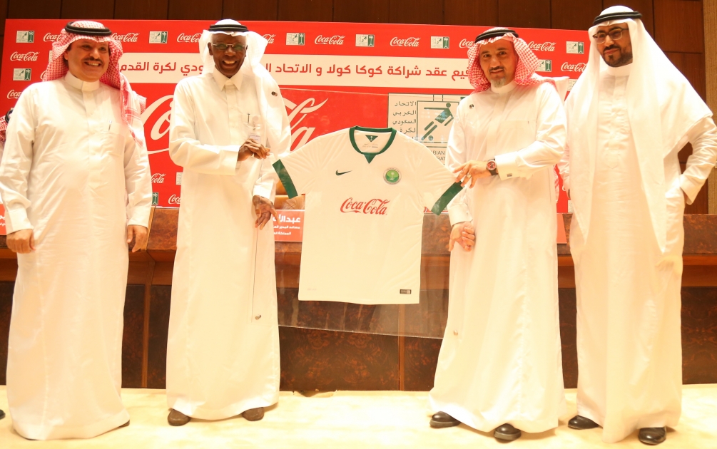 Coca-Cola named the official sponsor of Saudi Arabia Football ...