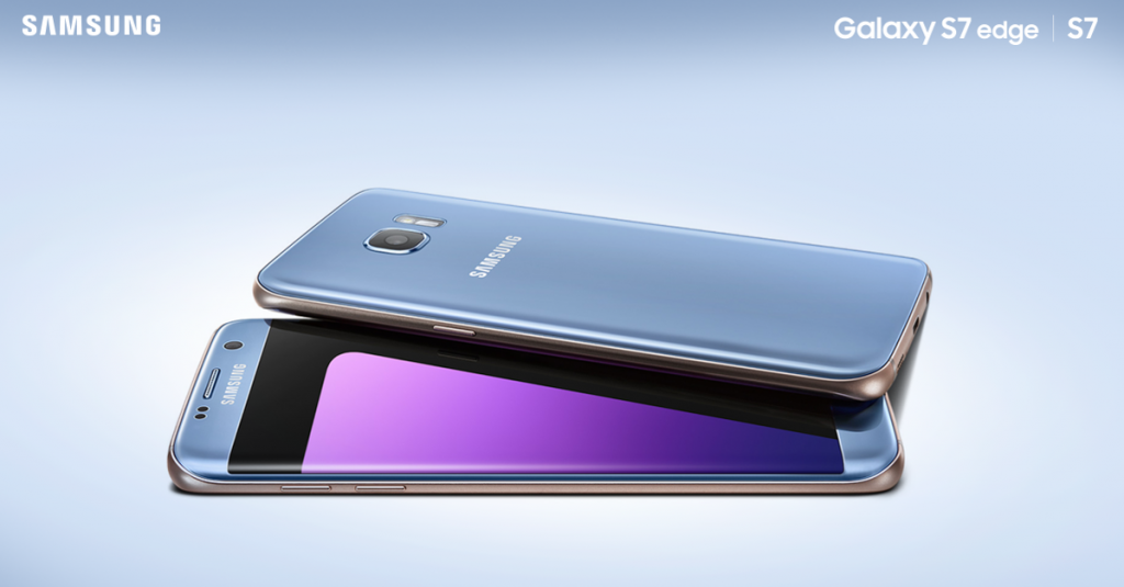 Samsung Galaxy S7 edge Now Available in Blue Coral - Eye of Riyadh