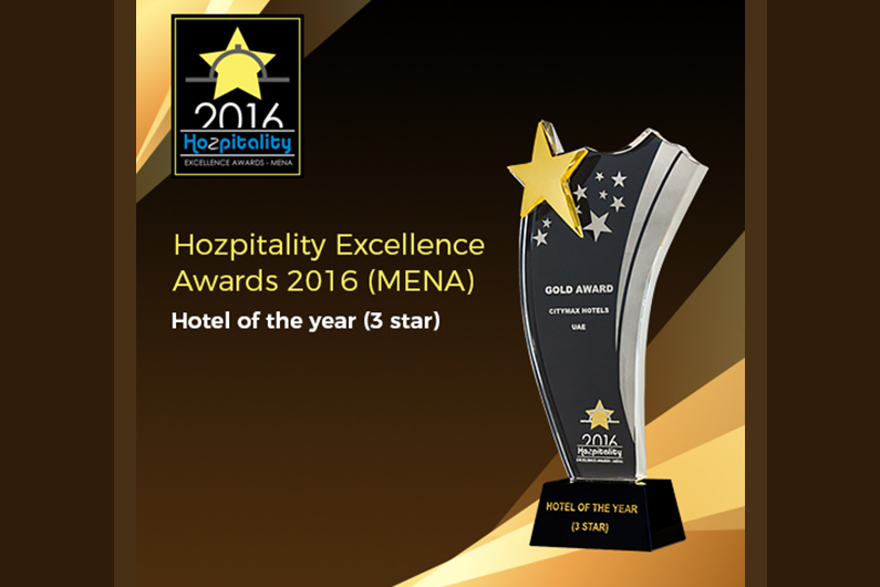 Citymax Hotels Win Middle East Hozpitality Excellence Award 2016 - Eye ...