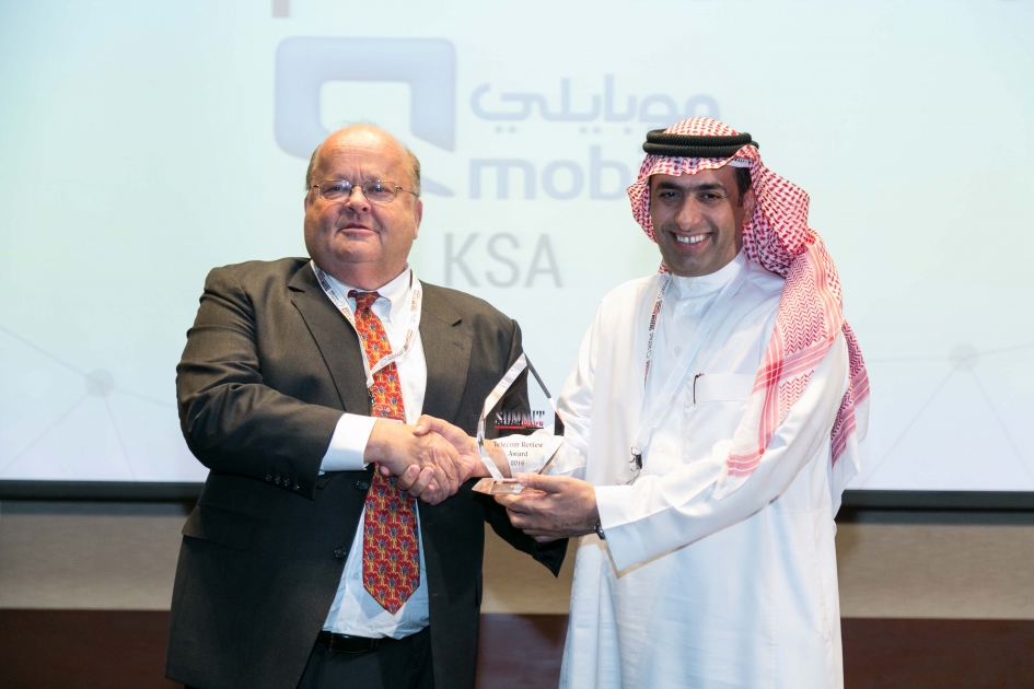 Mobily Wins Telecom Review Excellence Award - Eye of Riyadh