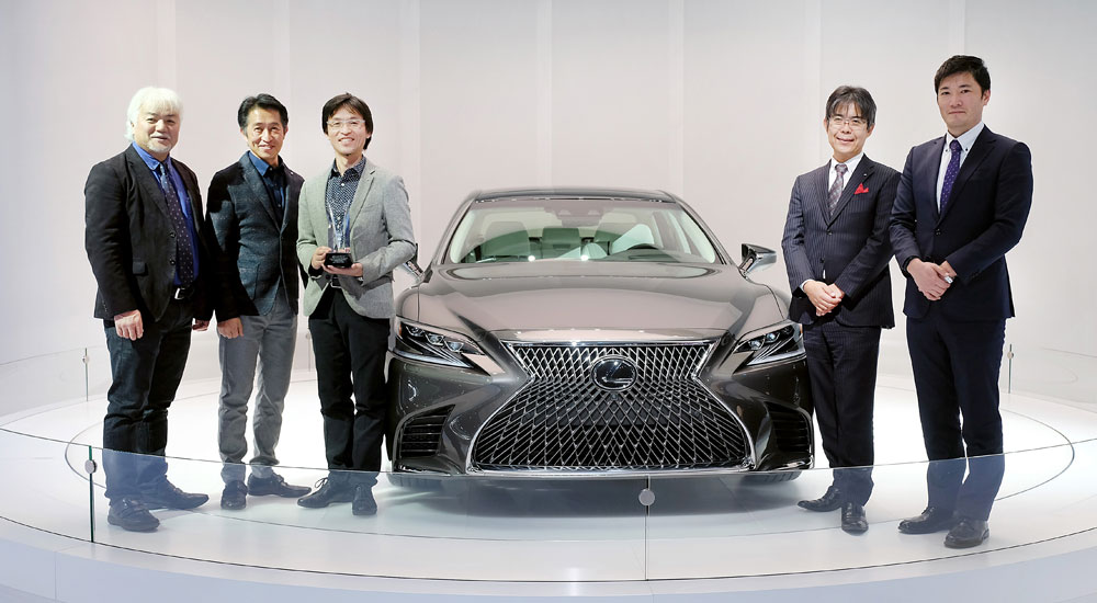 With the All-new 2018 Ls Lexus Reimagines Global Flagship Sedan - Eye ...
