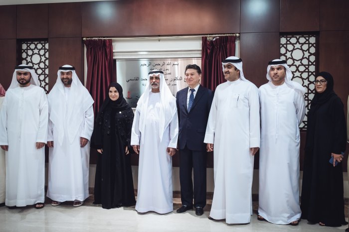 Sheikh Saud Bin Abdulaziz Al Mualla and VIP guests attend Opening ...