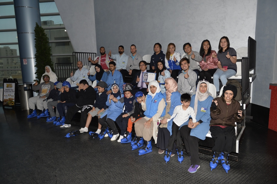 The Promenade Ice does it for the kids - Eye of Riyadh