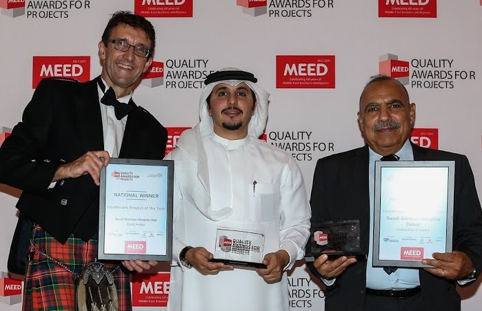 IHCC WINS 2017 MEED QUALITY AWARDS FOR HEALTHCARE PROJECT - Eye of Riyadh IHCC WINS 2017 MEED QUALITY AWARDS FOR HEALTHCARE PROJECT - Eye of Riyadh