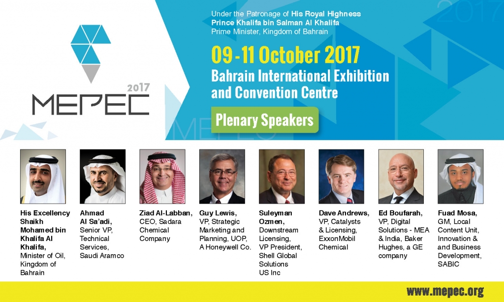 MEPEC announces its Exciting Speaker Lineup for 2017 - Eye of Riyadh