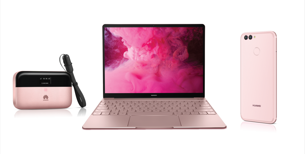 «Huawei» provides three of its latest devices in beautiful colors for ...