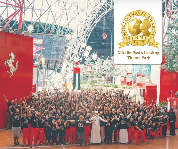 Ferrari World Abu Dhabi Recognized as Region’s Leading Theme Park 2017 ...