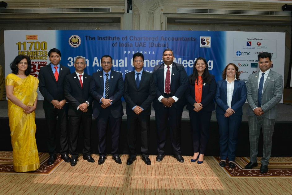 (ICAI) - Dubai Chapter announces New Chairman, CA Naveen Sharma and ...