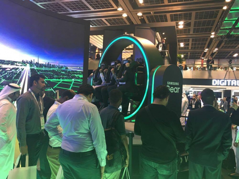 Etisalat and Samsung Showcase 360 GYRO VR during GITEX Technology Week ...