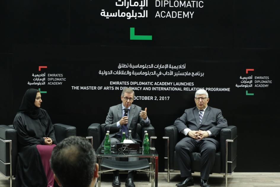 Emirates Diplomatic Academy Announces Launch of Master of Arts in ...