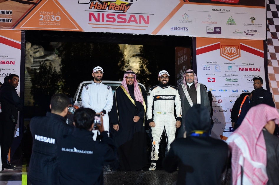 Strong participation of Saudi Hankook Racing Team in Hail Rally 2018 ...