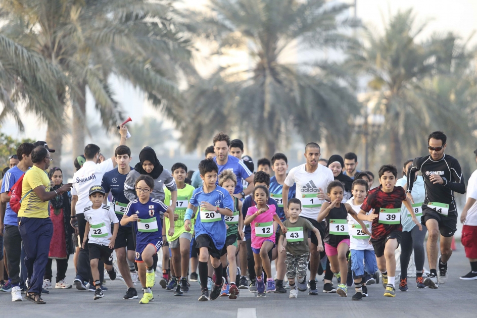 200 Participate in The Flag Island ‘Sharjah Run Race’ 2018 - Eye of Riyadh