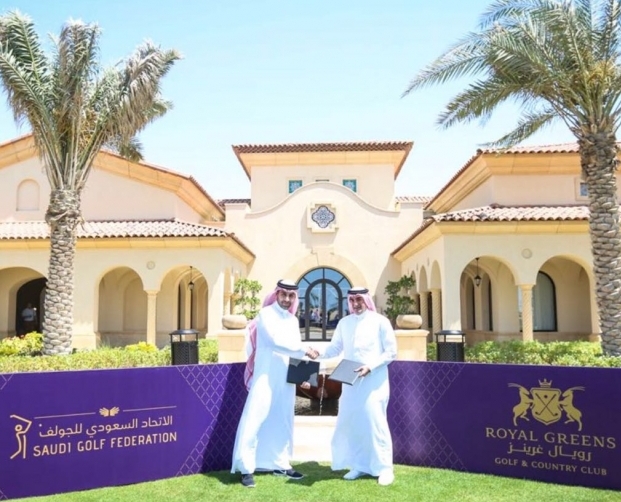 Saudi Golf Federation and Royal Greens Golf and Country Club Sign Mou ...