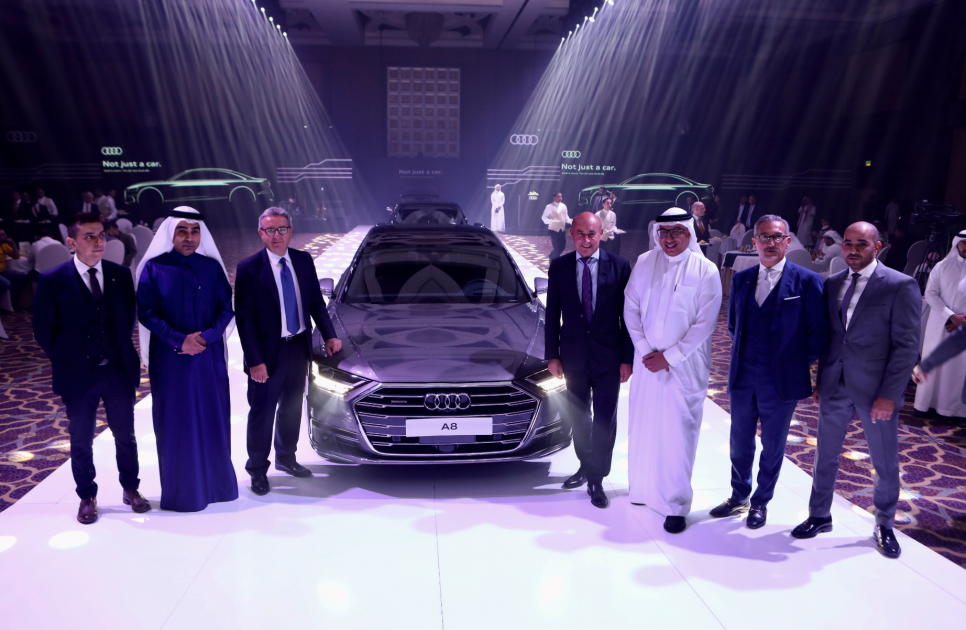 SAMACO officially unveils the all-new Audi A8 L in Saudi markets - Eye ...