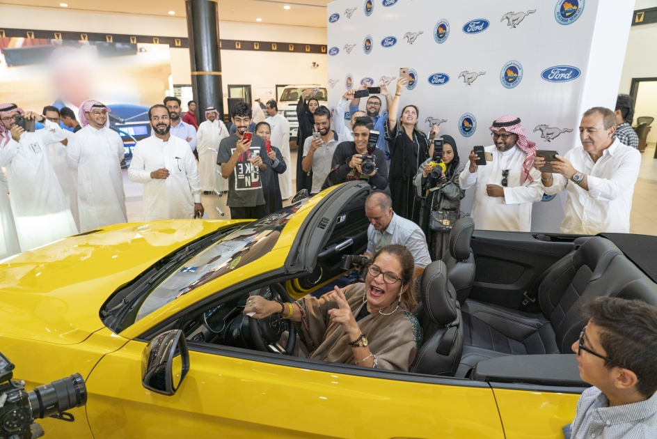 Ford Delivers on its Promise to Gift Saudi Woman Her Ultimate Dream Car ...