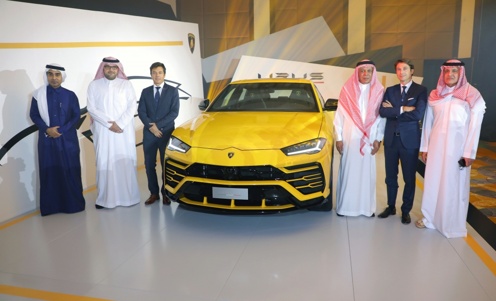 Lamborghini Jeddah reveal the all-new Lamborghini Urus - Eye of Riyadh