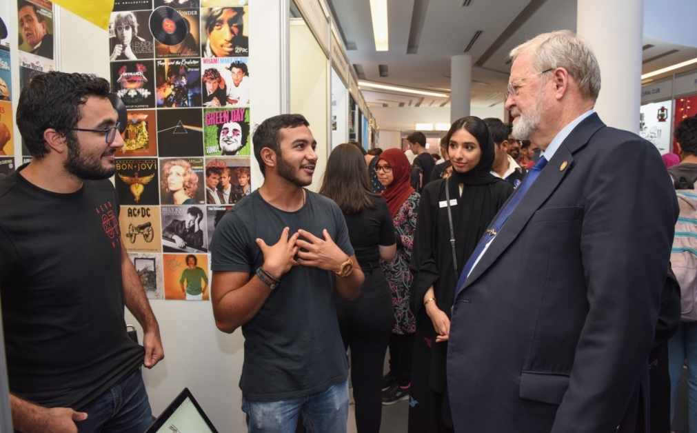 74 Student Clubs Participate in the AUS Club Fair - Eye of Riyadh