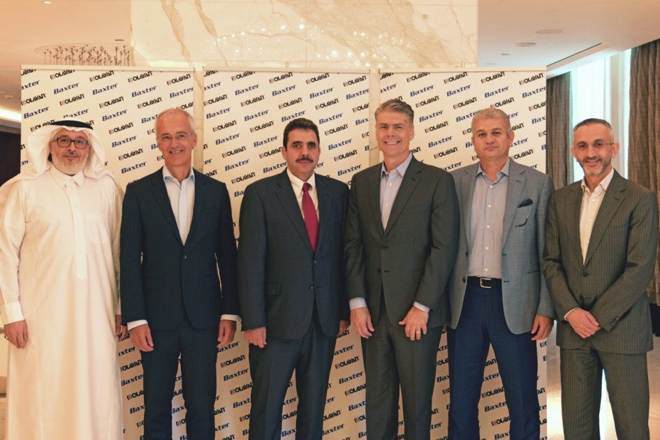 Baxter and Olayan Group reach milestone in expanding renal therapy ...