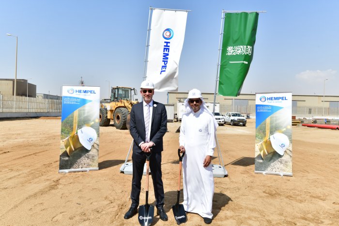 Hempel sets the foundation stone for its new solvent coatings factory ...