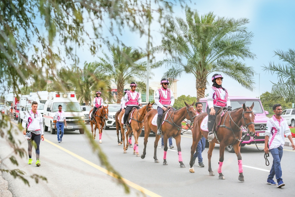 Pink Caravan Ride Picks up Spectacular Momentum in Ras Al Khaimah - Eye ...