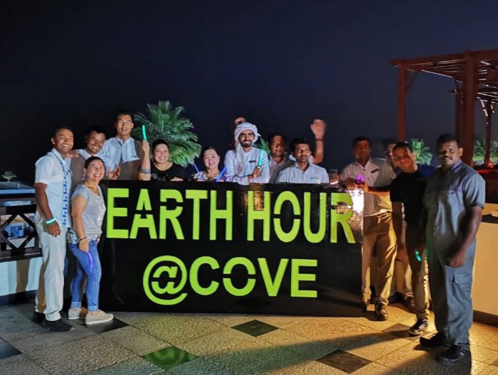 The Cove Rotana Resort : Turning Off the Lights for Earth Hour - Eye of ...