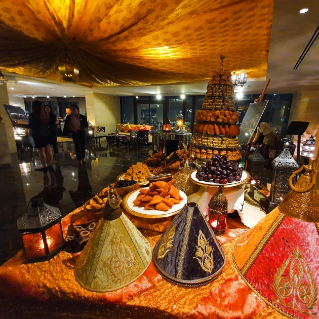 Experience a traditional Iftar buffet with Arabic beverages at Park ...