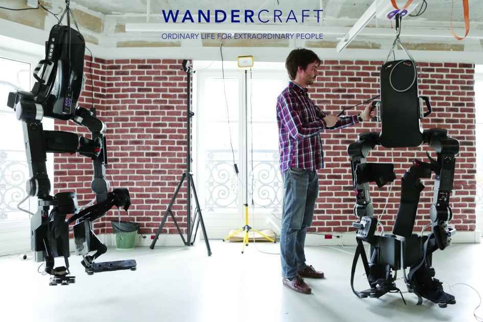 Wandercraft, a pioneer in walking robotics, is exhibiting for the first ...