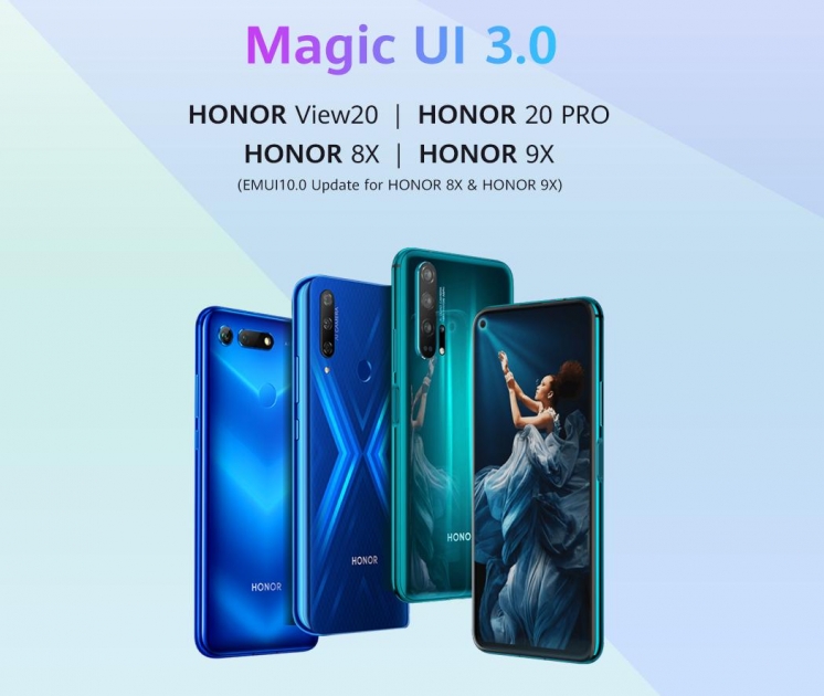 HONOR Introduces Magic UI 3.0 for HONOR 20 Series and HONOR View 20 ...