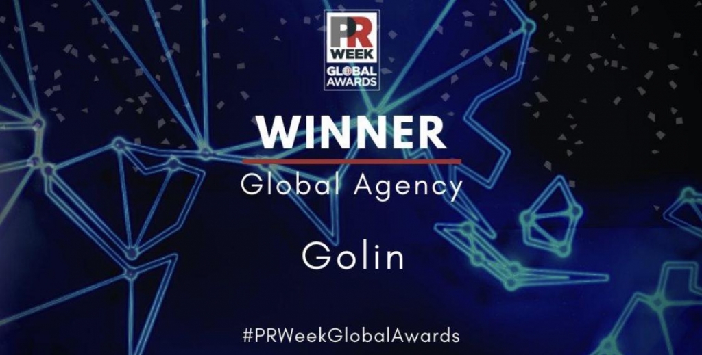 Golin Wins PRWeek’s 2020 ‘Global Agency Award’ for Second Year Running ...