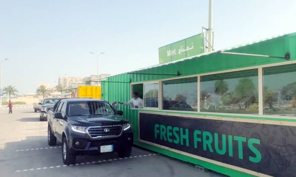 First ‘Food Truck’ fruit and vegetable market in Saudi Arabia - Eye of ...