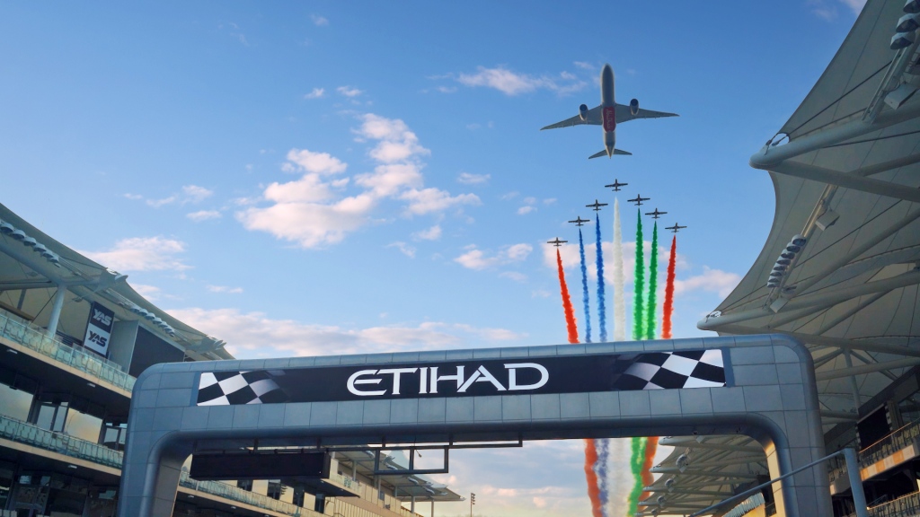 ETIHAD AIRWAYS MARKS THE FORMULA 1 ETIHAD AIRWAYS ABU DHABI GRAND PRIX ...