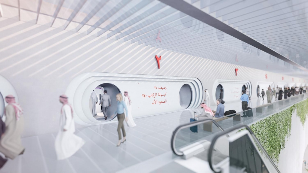 VIRGIN HYPERLOOP UNVEILS PASSENGER EXPERIENCE VISION - Eye of Riyadh