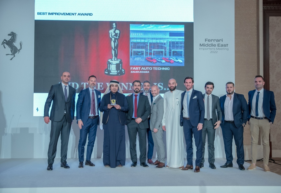 Ferrari Middle East Awards Fast Auto Technic “Best Improvement” in the ...