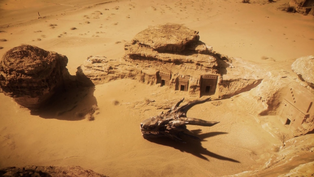 DRAGONS SPOTTED IN THE ANCIENT DESERT CITY OF ALULA! - Eye of Riyadh