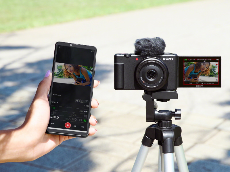 Sony Expands Vlogging Line-Up with New ZV-1F, the Vlog Camera that Boosts Creative Power - Eye ...