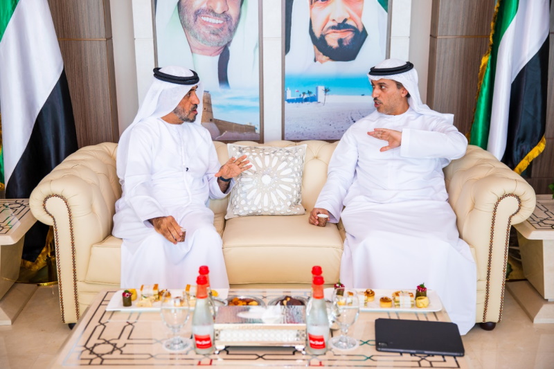 HE Dr. Ahmad Belhoul Al Falasi, the UAE Minister of Education take part ...