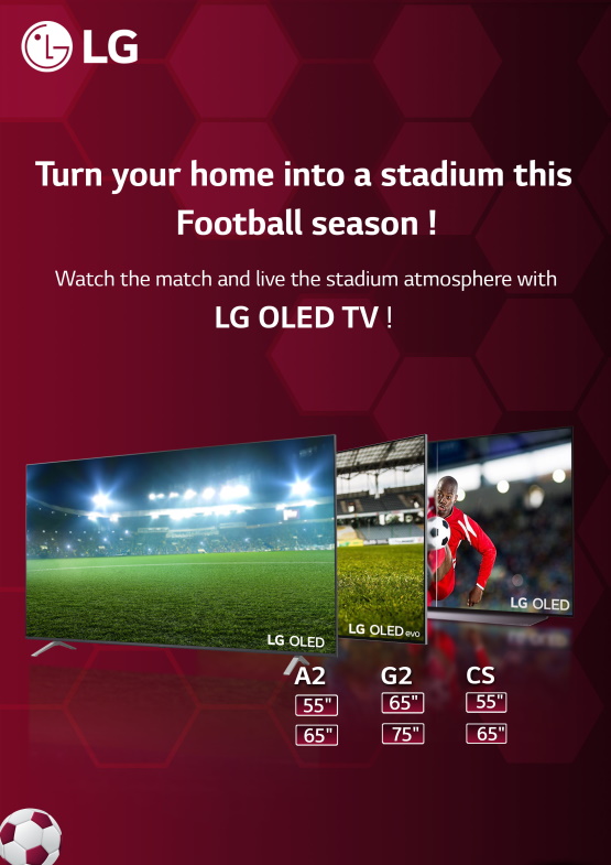 TURN YOUR HOME INTO A STADIUM THIS FOOTBALL SEASON WITH LG OLED TVS ...