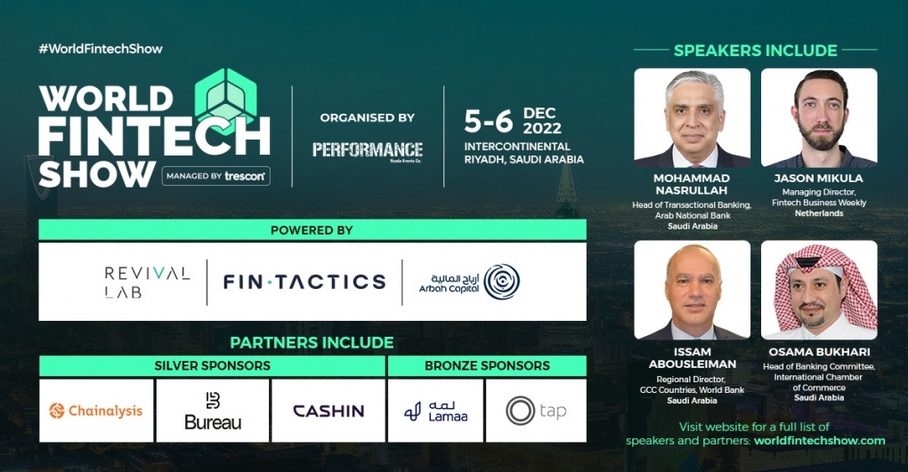 Trescon’s World Fintech Show set to re-invent fintech by bringing ...