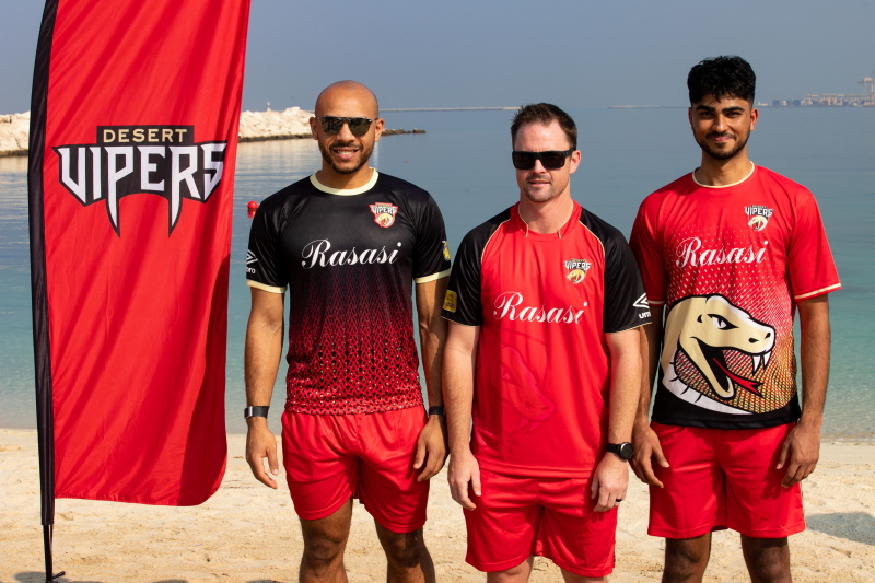 THE DESERT VIPERS REVEAL THEIR JERSEY AND MATCH KIT FOR THE INAUGURAL ...