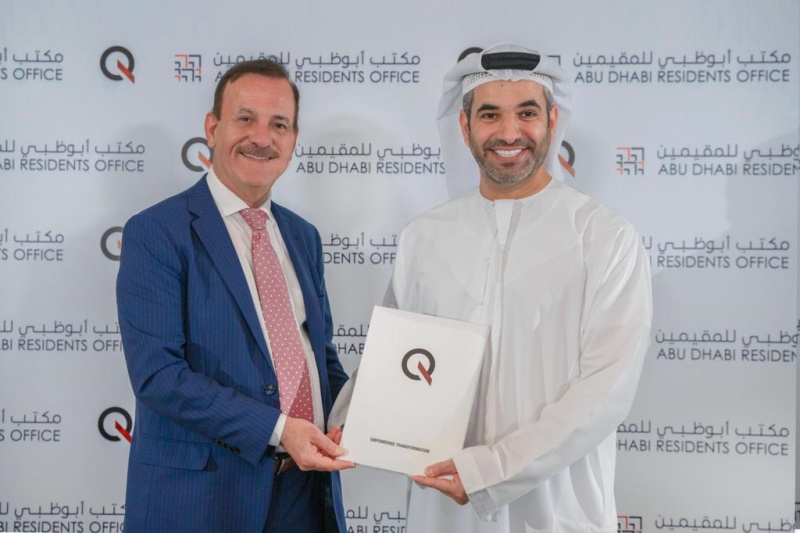 Q Holding Signs a Strategic Agreement with Abu Dhabi Residence Office ...