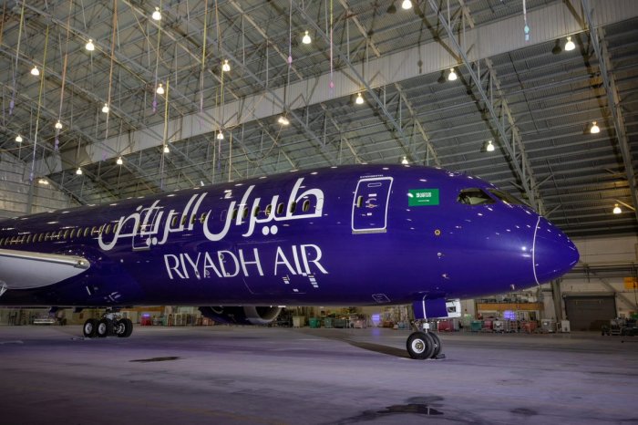 RIYADH AIR SHOWCASES ITS REMARKABLE LIVERY FOR THE FIRST TIME HERALDING ...